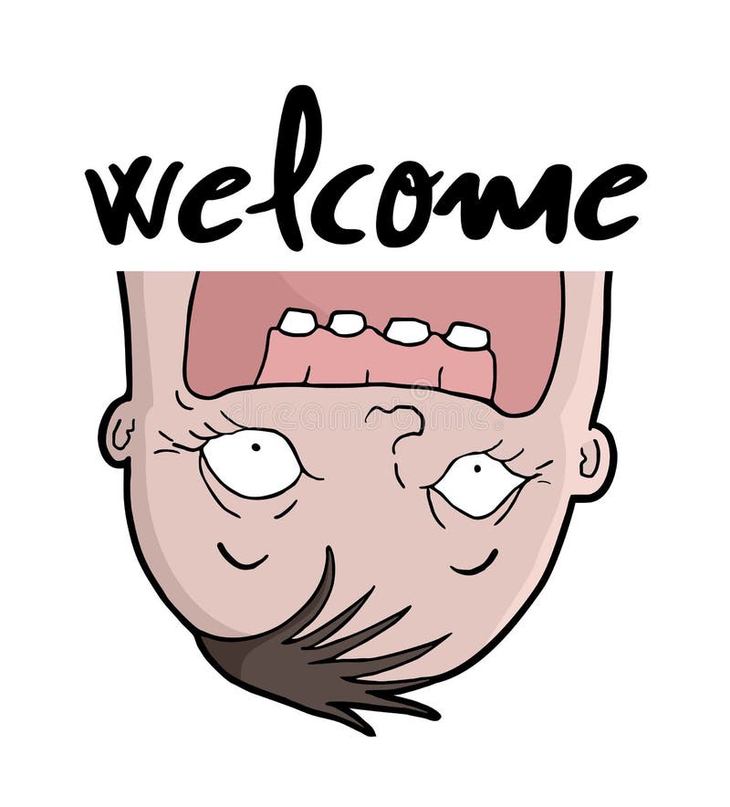 Mensaje Agradable Del Símbolo Ilustración del Vector - Ilustración de ...