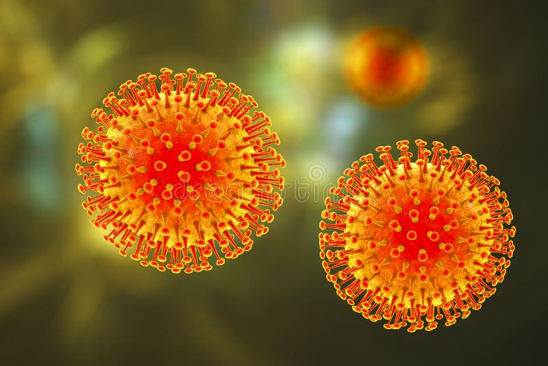 Menschliche Pathogene Viren Stock Abbildung - Illustration von spitze ...