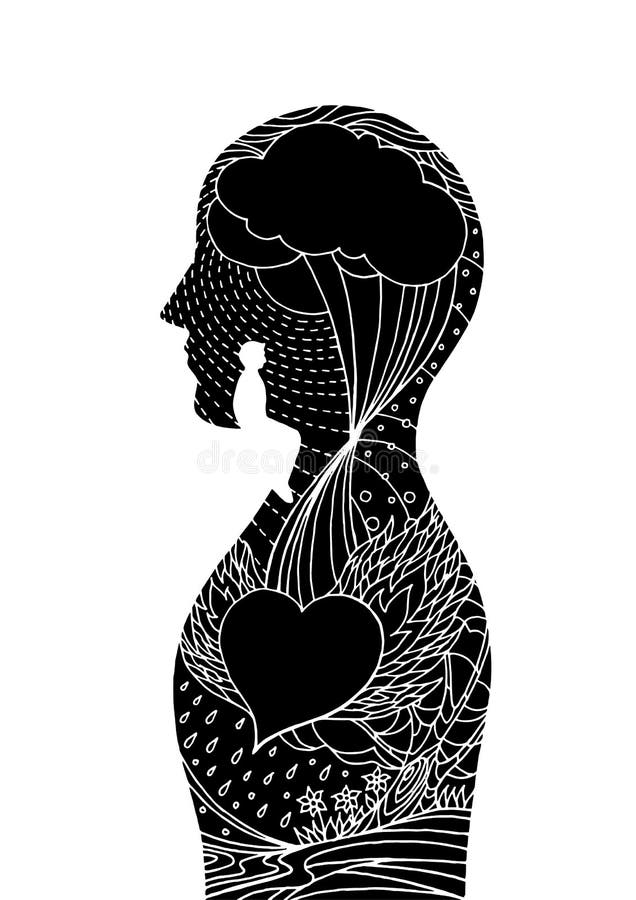 Mensch Brain Doodle vektor abbildung. Illustration von phantasie - 65934643 Mensch Brain Doodle vektor abbildung. Illustration von phantasie - 65934643