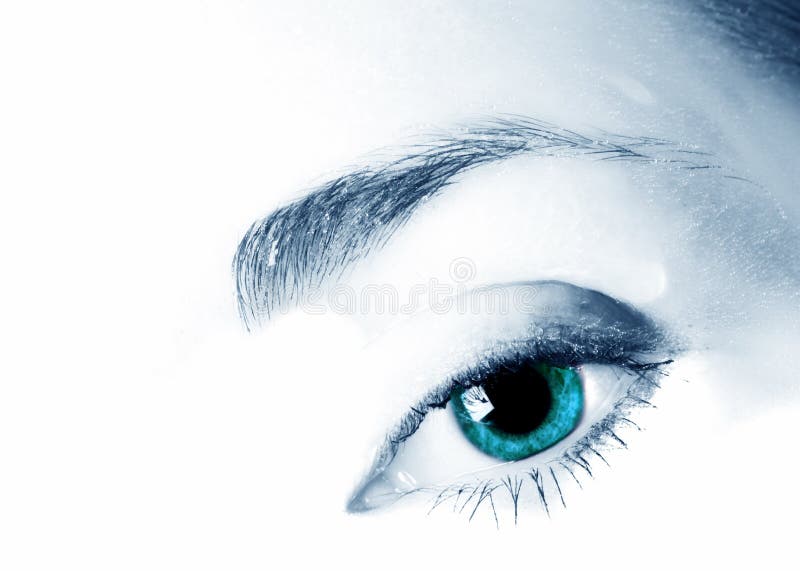 Menselijk Oog stock afbeelding. Image of ogen, vrij, inspiratie - 5521123