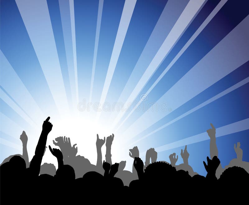 Mensen bij het overleg vector illustratie. Illustration of pret - 4793154