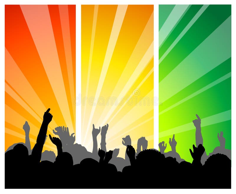 Mensen bij het overleg vector illustratie. Illustration of pret - 4793154