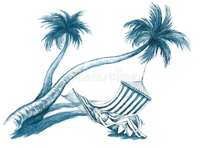 Hamac Stock Illustrations, Vecteurs, & Clipart – (3,168 Stock ...