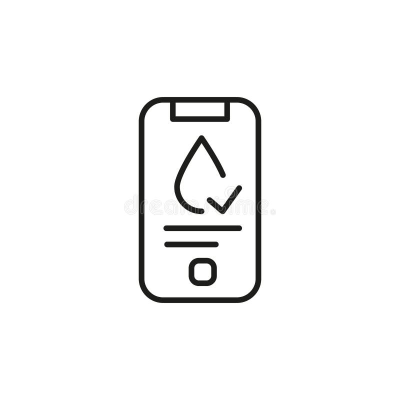 Menstrual app icon stock vector. Illustration of design - 325420414