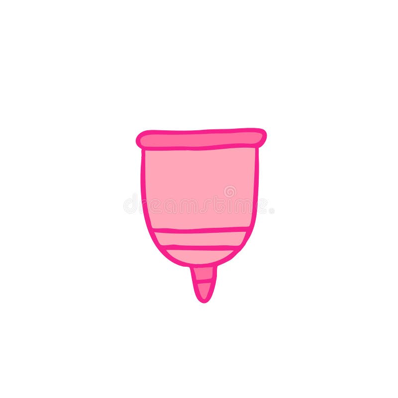 Tampon With Applicator Doodle Icon Stock Illustration Illustration Of