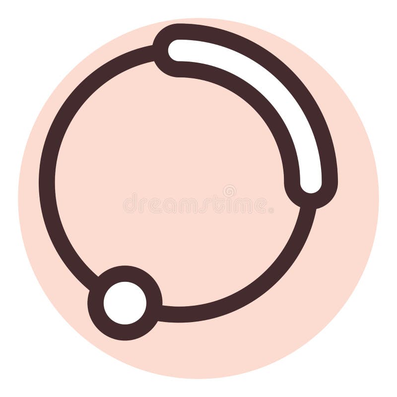 Menstruation cycle, icon stock vector. Illustration of hygienic - 261058406