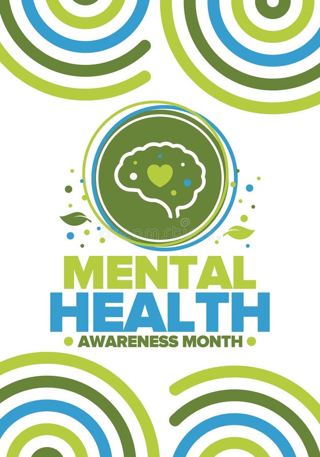 Mental Health Awareness Month in May. Raising Awareness of Mental ...
