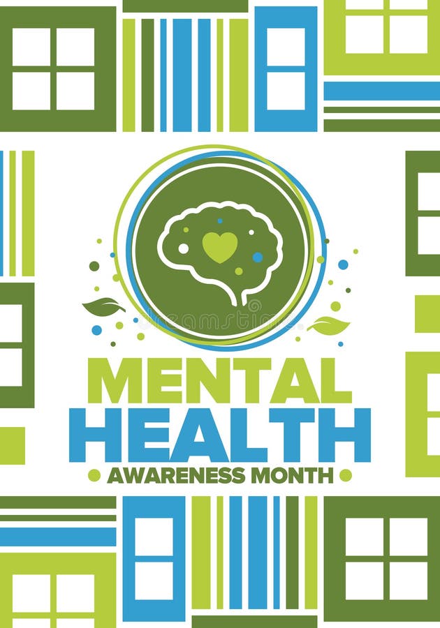 Mental Health Awareness Month in May. Raising Awareness of Mental ...