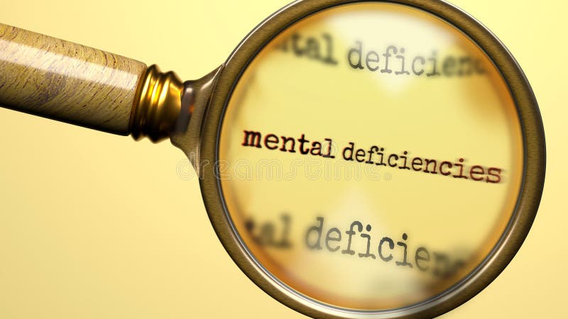 Mental Deficiencies Under Magnifying Glass. Thorough Analysis and ...