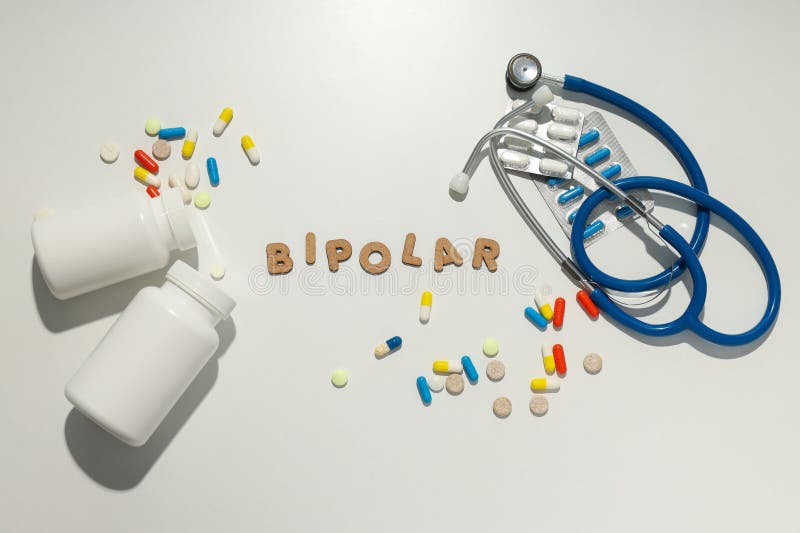 Mental Disorders Concept - Composition for Bipolar Disorder Stock Photo ...