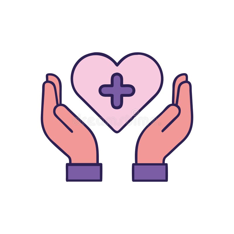 Mental Health Care and Support Icon Stock Vector - Illustration of ...