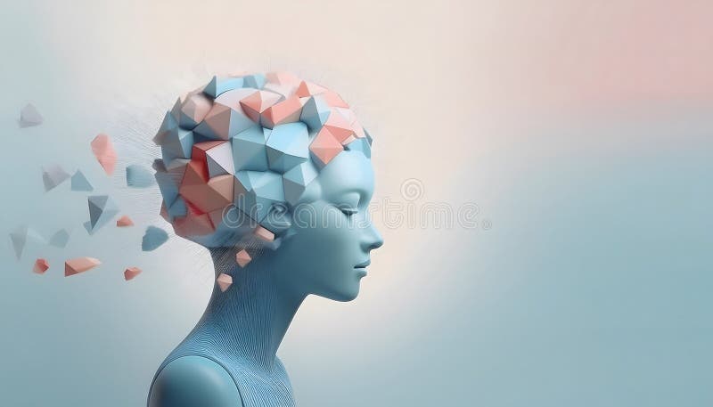 Mental Health and Depression Concepts: Depression, Abstract Mind with ...