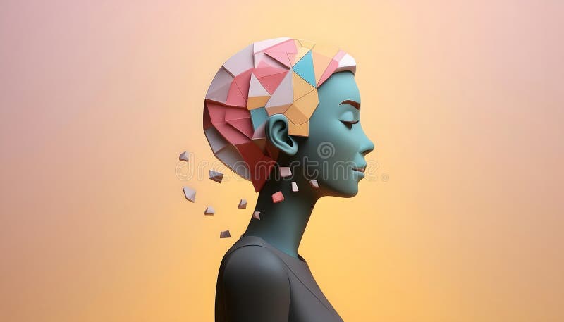 Mental Health and Depression Concepts: Depression, Abstract Mind with ...