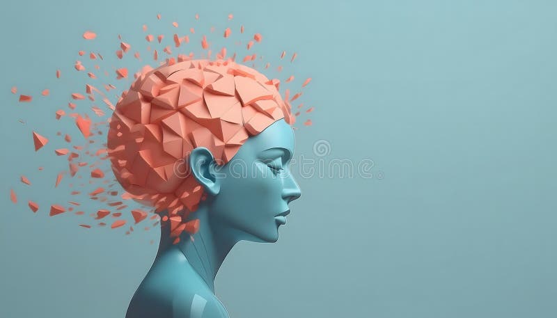 Mental Health and Depression Concepts: Depression, Abstract Mind with ...