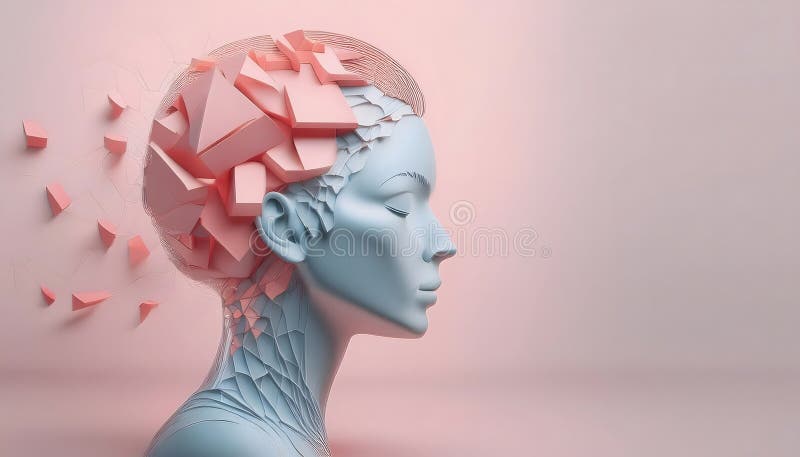 Mental Health and Depression Concepts: Depression, Abstract Mind with ...