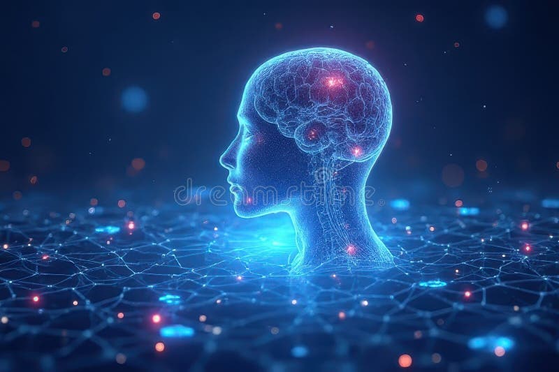 Mental Health Enhancement Aid through AI Visualization Stock ...