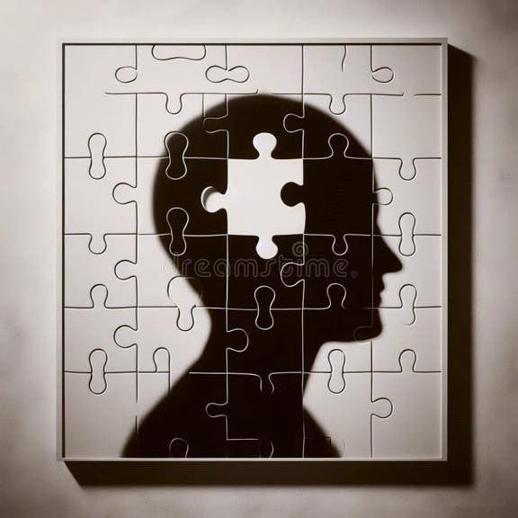 Mental Health Stigma Concept, Ai Generated Image Stock Illustration ...