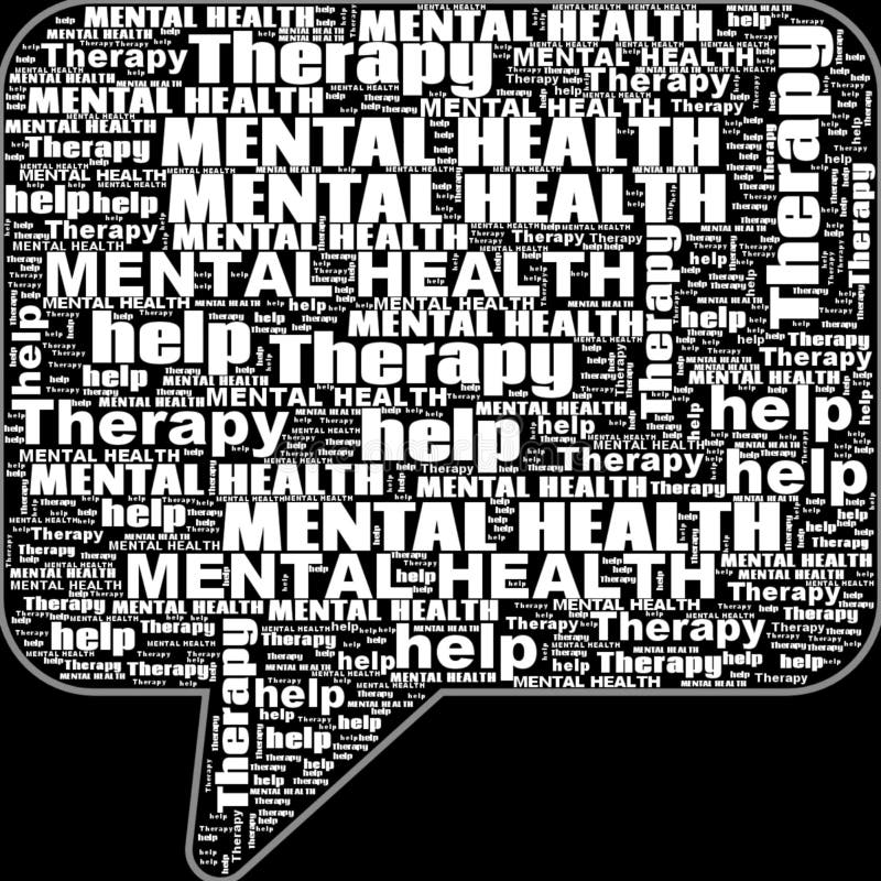 Mental Health Therapy Help Abstract Background Illustration Header ...