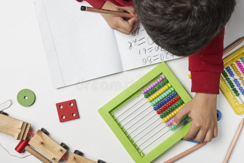 Mental Math for Adults. Doing Math Stock Photo - Image of teaching ...