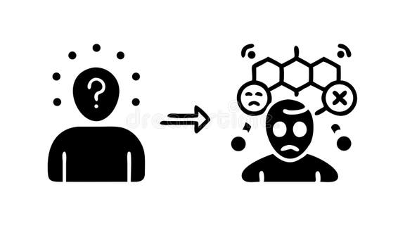 Mental Transformation, Problem Solving and Growth. Vector Design ...