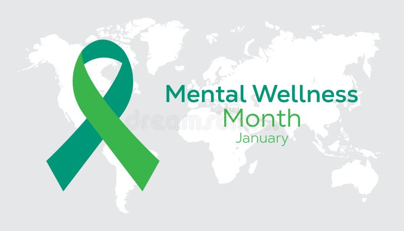 Mental Wellness Month Observed Each Year during January. Healthcare ...