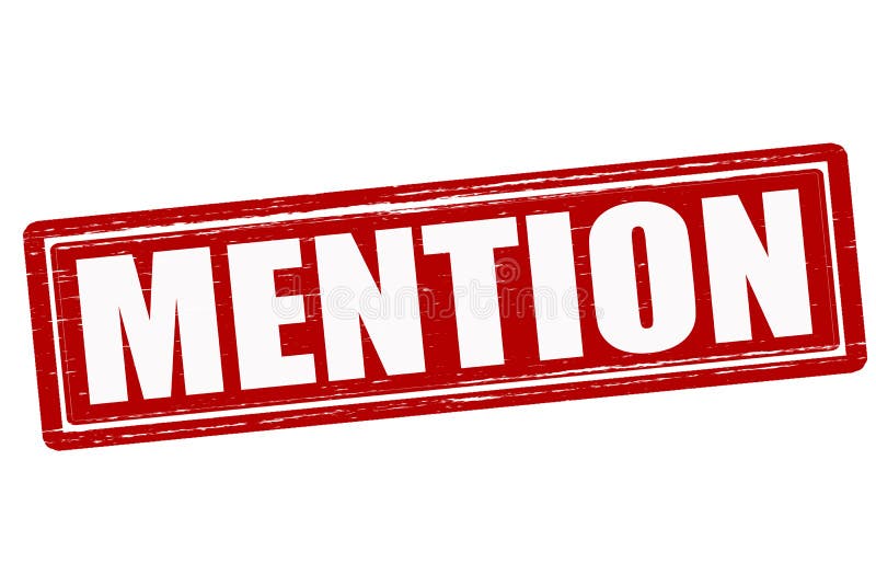 Mention Stock Illustrations – 3,454 Mention Stock Illustrations ...