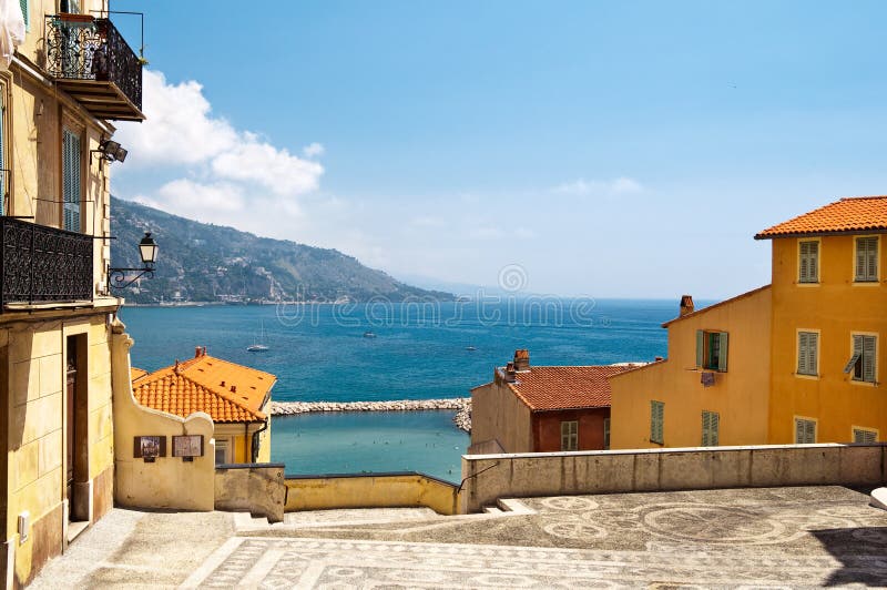 Villefranche-sur-Mer,,French Riviera,France Stock Photo - Image of ...