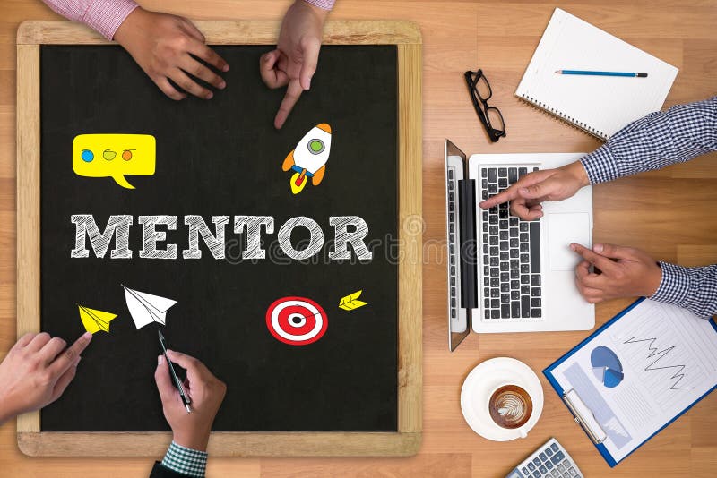Mentor, Mentoring stock image. Image of motivation, blackboard - 35668687