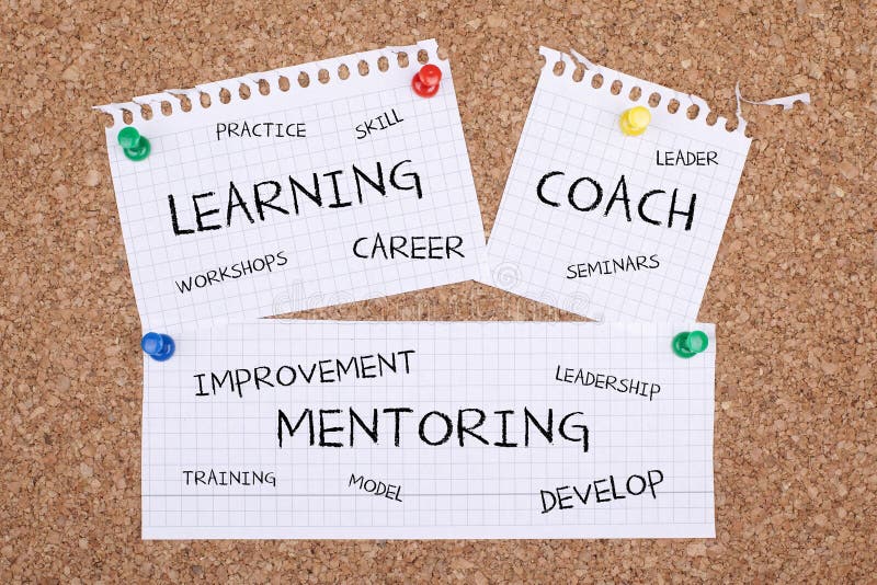 Mentor Word Cloud stock photo. Image of mentoring, learn - 45761194