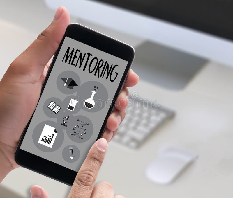 MENTORING Career Growth, Progress and Potential Concepts , Work Stock ...