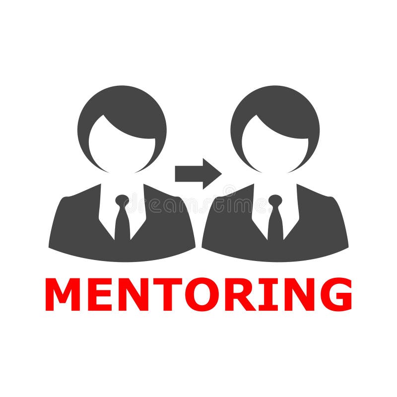 Mentoring Icon, Mentoring Concept, Simple Vector Logo Stock ... Mentoring Icon, Mentoring Concept, Simple Vector Logo Stock ...