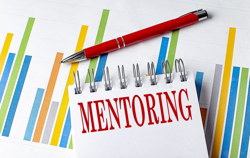 MENTORING Text on a Notebook with Chart and Pen Business Concept Stock ...
