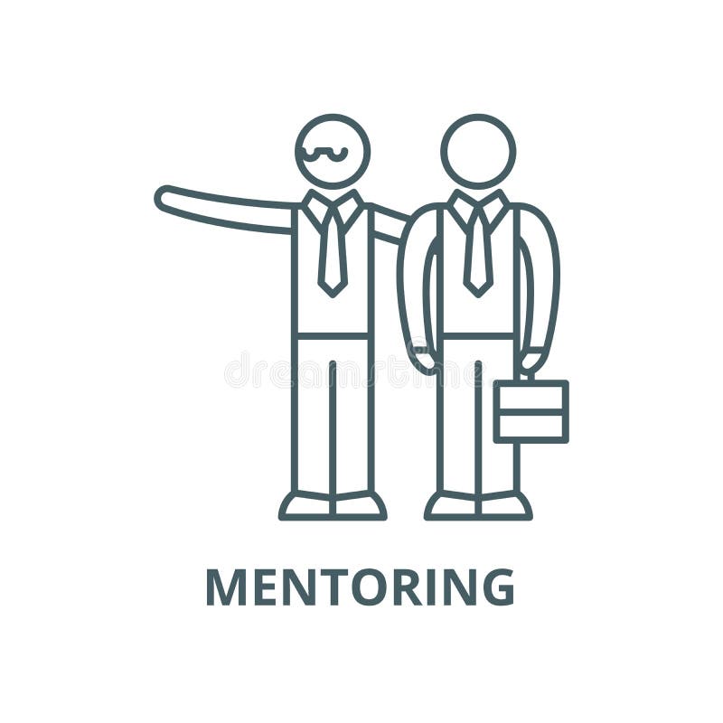 Mentoring Vector Line Icon, Linear Concept, Outline Sign, Symbol Stock ... Mentoring Vector Line Icon, Linear Concept, Outline Sign, Symbol Stock ...