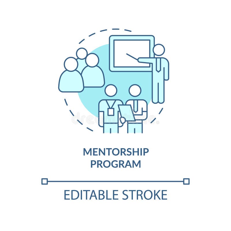 Mentorship Program Turquoise Concept Icon Stock Vector - Illustration ... Mentorship Program Turquoise Concept Icon Stock Vector - Illustration ...