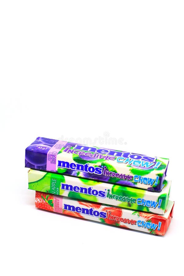 Mentos candy editorial photography. Image of confectionery - 78092022