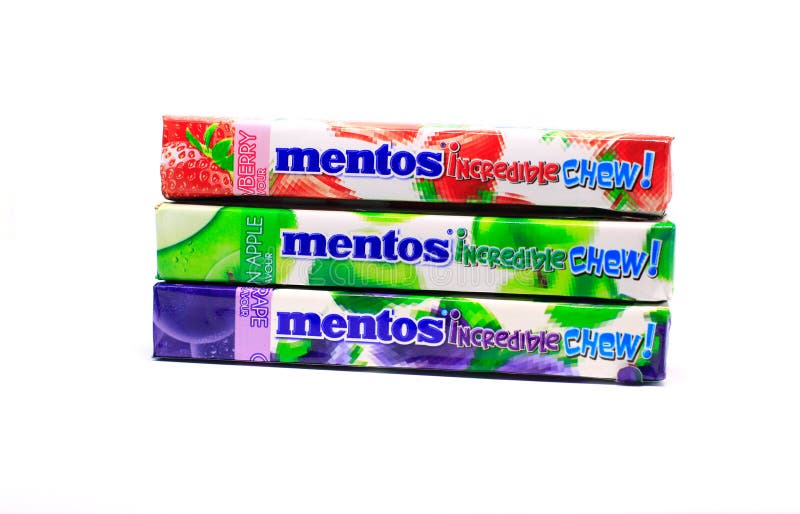Mentos candy editorial stock image. Image of brand, candy - 78092029
