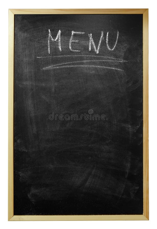 Empty restaurant menu stock photo. Image of cuisine, blank - 9733382