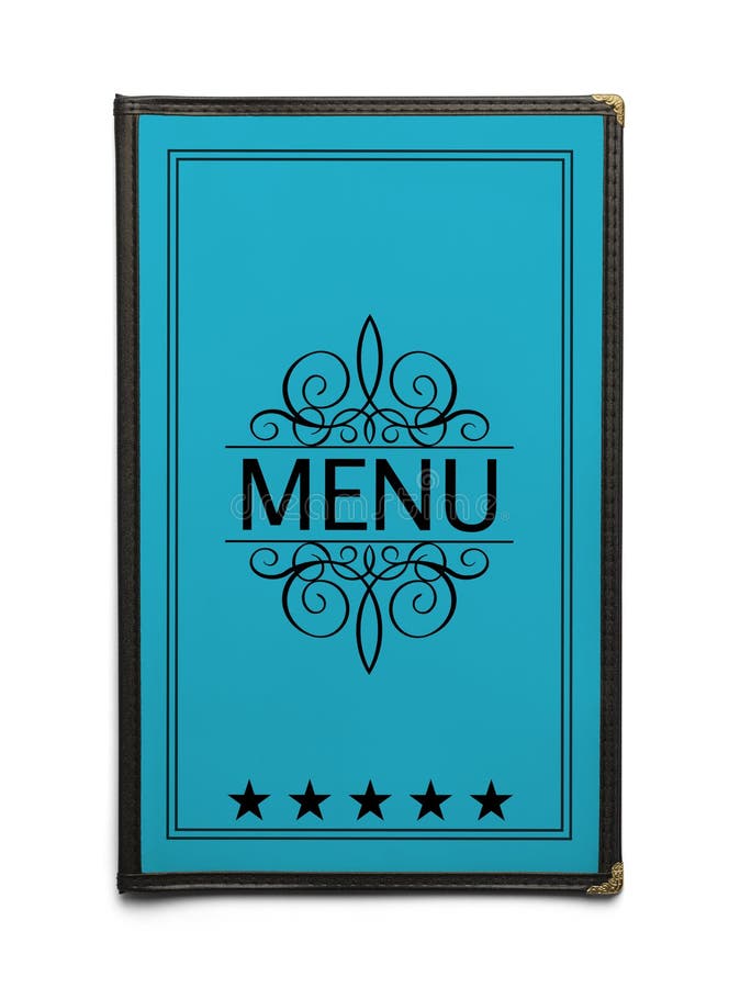 Menu azul foto de stock. Imagem de escolha, varejo, placa - 43792582