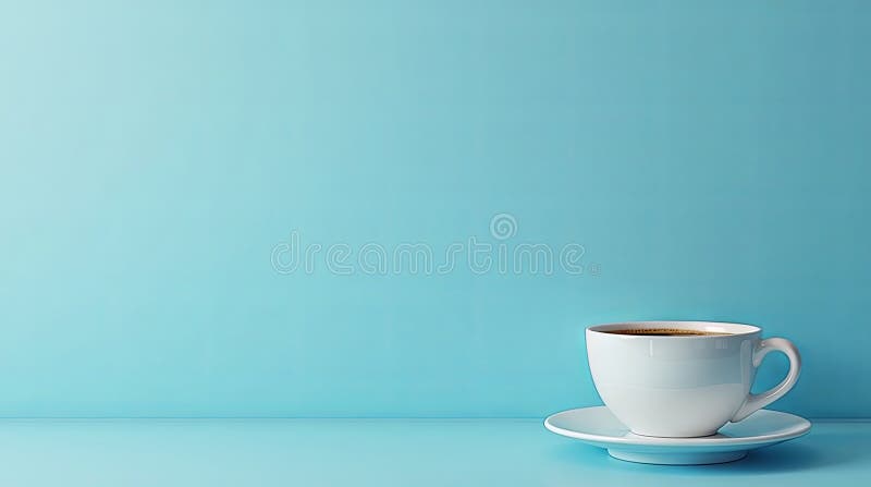Menu Background on Blue stock illustration. Illustration of coffee ...