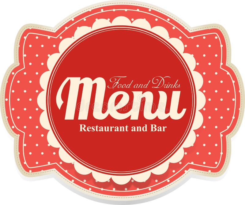 Menu banner stock vector. Illustration of lunch, creative - 36430130