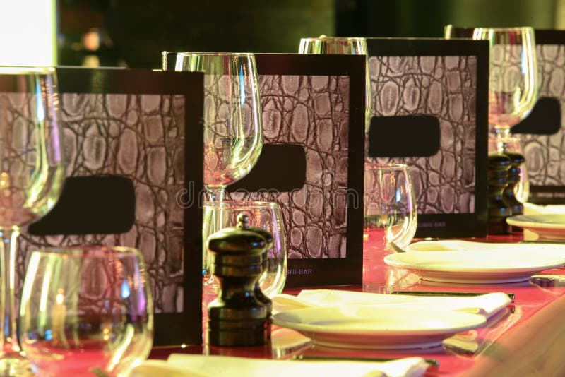 Menu bar stock image. Image of menu, knife, empty, restaurant - 40347335