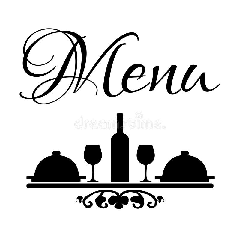Menu stock vector. Illustration of food, dining, design - 50796193