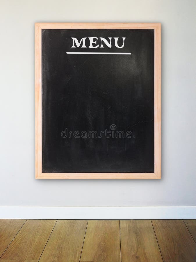 Empty restaurant menu stock photo. Image of cuisine, blank - 9733382