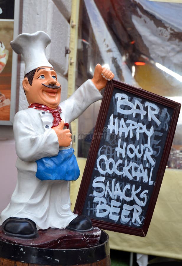 Menu Board in Restaurant and Bar Stock Image - Image of food, chart ...