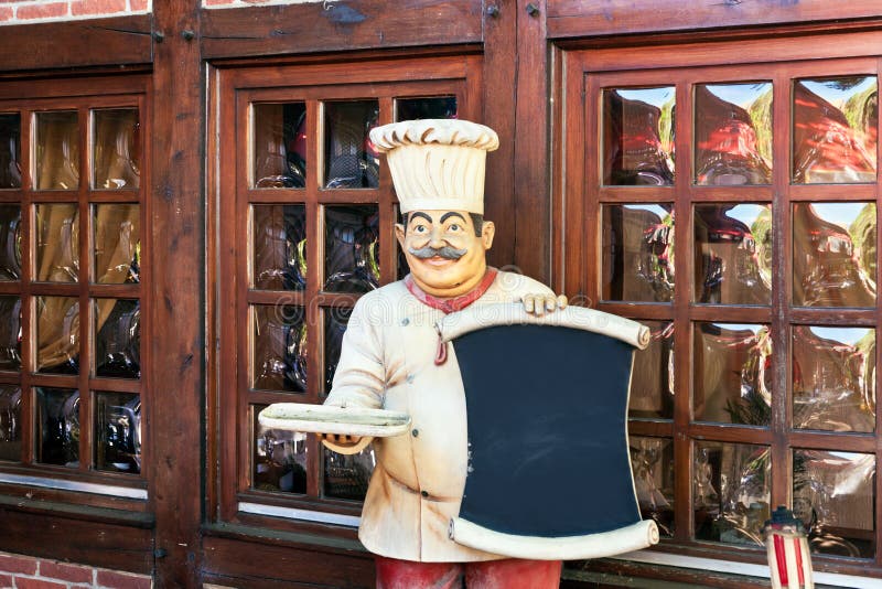 Cartoon chef stock image. Image of menu, black, board, cooking - 720619