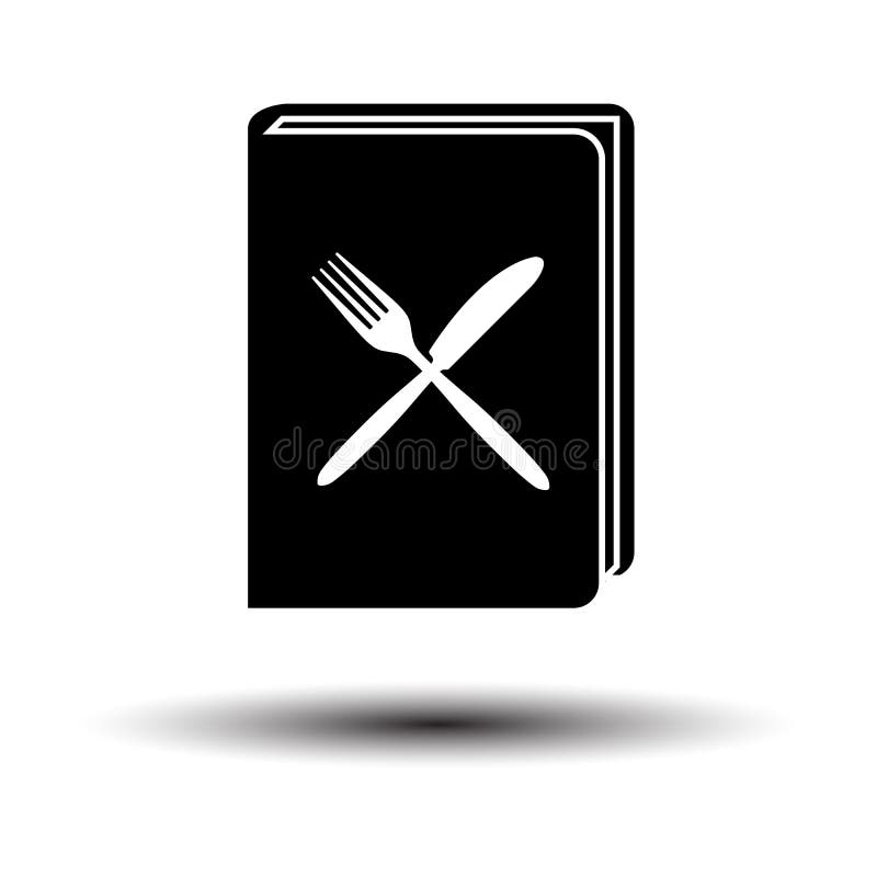 Menu Book Icon stock vector. Illustration of restaurant - 210076437
