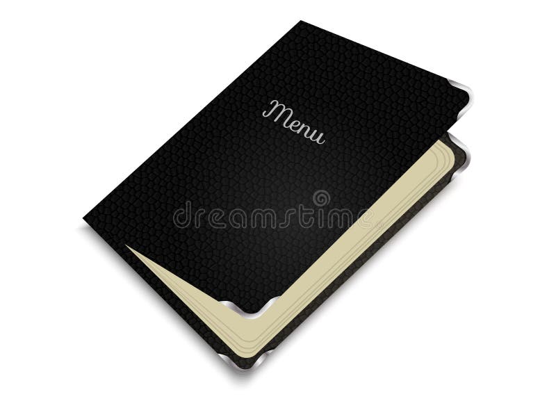 Restaurant menu design stock vector. Illustration of book - 24323855