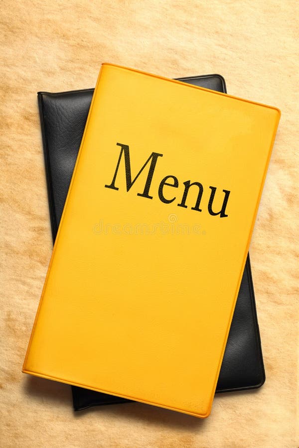 Menu book stock image. Image of blank, document, personal - 32986543