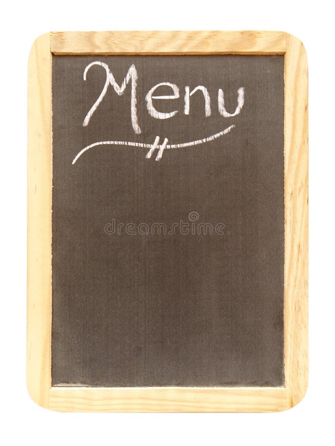 Menu Bulletin stock image. Image of black, breakfast - 22934561