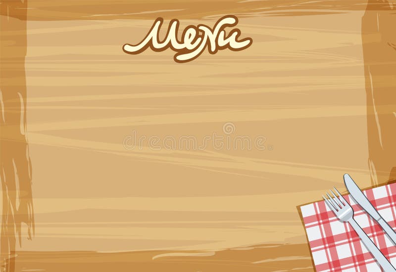 Menu for cafe stock vector. Illustration of design, food - 148639872